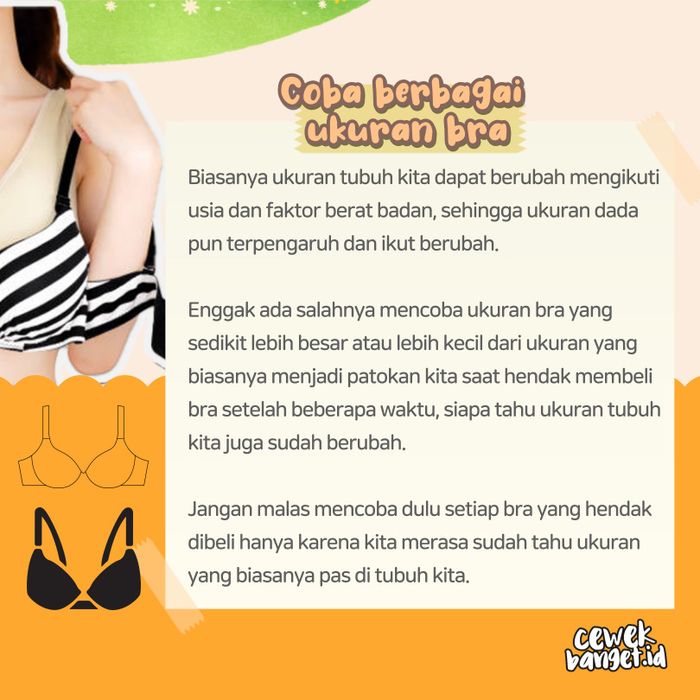 Mau Beli Bra Cewek Wajib Perhatikan 4 Hal Ini Saat Pilih Bra Cewekbanget