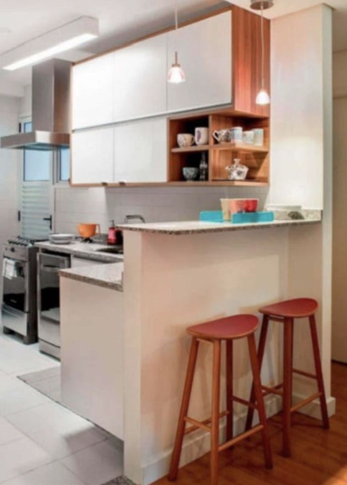 Kuncinya Kitchen Set Ini, Desain Dapur Kecil Mini Bar Banjir Pujian ...