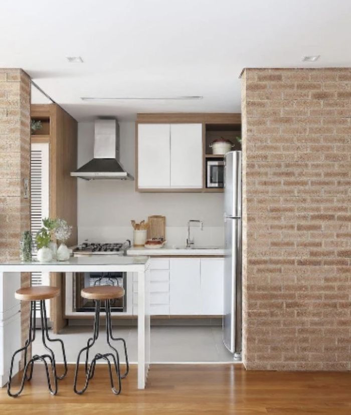 Kuncinya Kitchen Set Ini, Desain Dapur Kecil Mini Bar Banjir Pujian ...