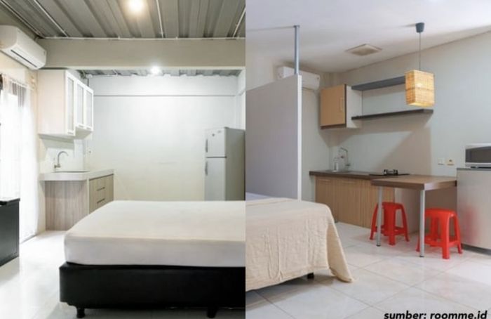 Mungil Nan Estetik! Desain Dapur Sederhana dan Kamar Mandi Dalam Ubah ...