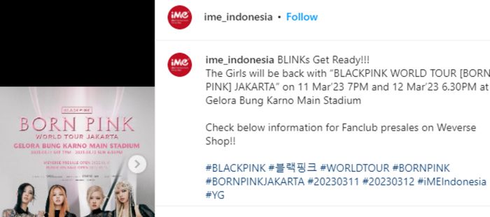 Menpora Pastikan Konser BLACKPINK Tidak Boleh Digelar di GBK, Ini Alasannya: Akan Direnovasi