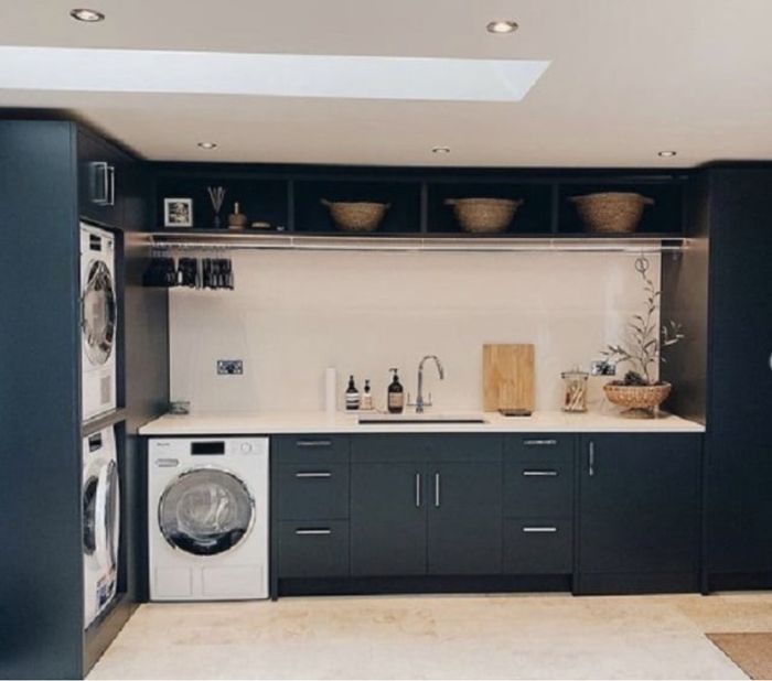 Majikan Rumah Mungil Mesti Tahu, 7 Foto Desain Dapur Menyatu dengan ...