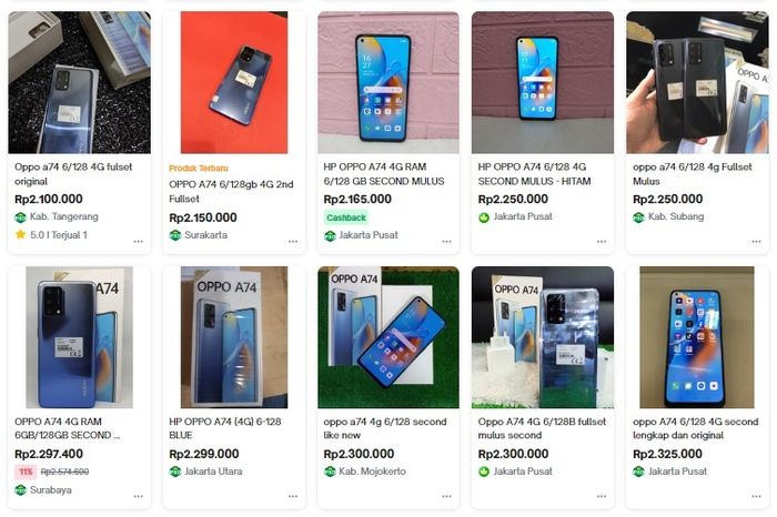 Update Harga HP Second Oppo A74 4G November 2022, Turun Rp 1,3 Juta! - Nextren.grid.id