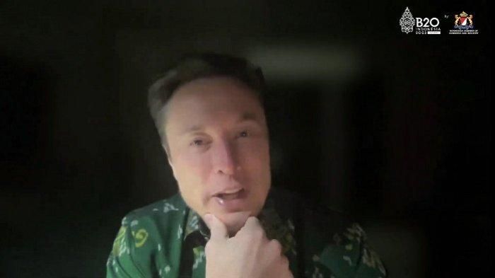 Penampilan Elon Musk di B20 Bali Disorot, Pakai Batik Bomba Motif ...