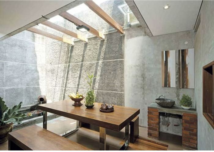 Agar Bebas Sumpek, Desain Atap Dapur Kecil Dibuat Model Begini, Foto ...