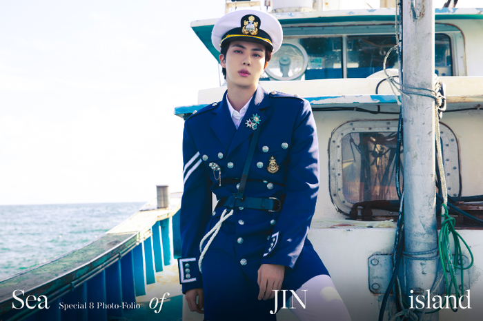 Jin BTS Jadi Kapten Angkatan Laut, ARMY Trending-kan Captain Jin ...