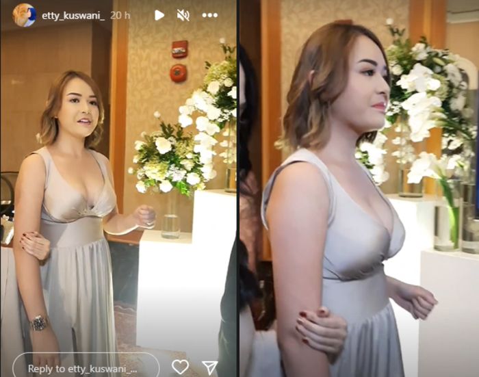 Bikin Netizen Malu Melihatnya, Gaun Amanda Manopo saat Jadi Bridesmaid Nikahan Glenca Chysara ...