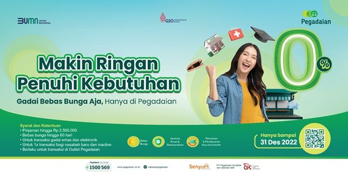 Pegadaian Kembali Hadirkan Program Gadai Bebas Bunga, Begini Cara ...