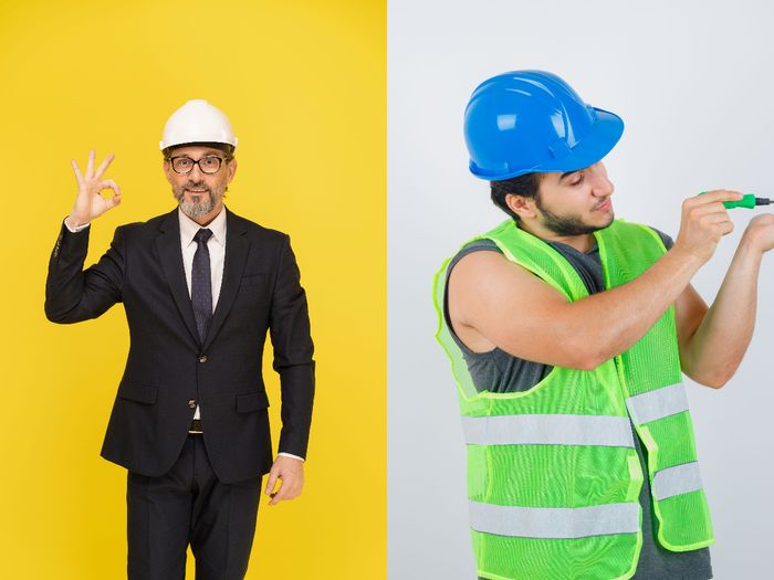 Sering Lihat Tapi Jarang Ada yang Tahu, Begini Arti Warna Helm Proyek ...