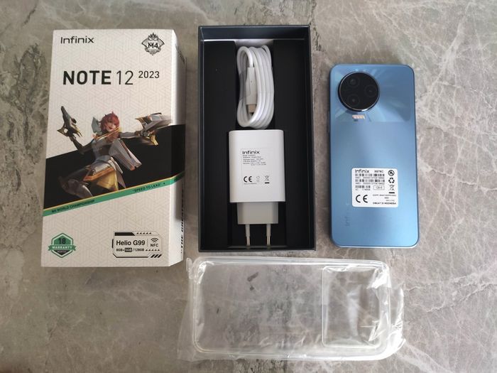 Unboxing Infinix Note 12 (2023), HP Gaming Lengkap dengan NFC dan ...
