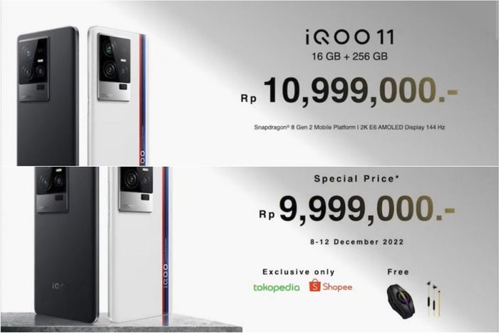 Meluncur di Indonesia, Ini Spesifikasi dan Harga Resmi iQOO 11 - Info ... Meluncur di Indonesia, Ini Spesifikasi dan Harga Resmi iQOO 11 - Info ...