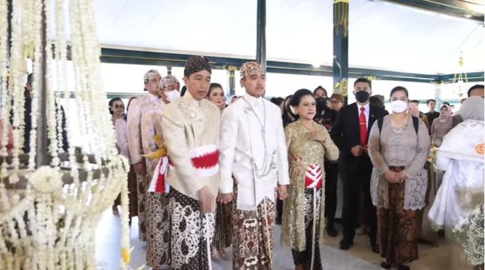 Best Moment Foto-foto Akad Nikah Kaesang Pangarep dan Erina Gudono di Pendopo Royal Ambarrukmo ...