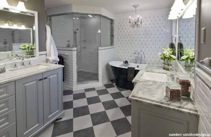 Takjub! Kamar Mandi Mungil Terlihat Lega, Shower Pindah ke Bagian Ini ...