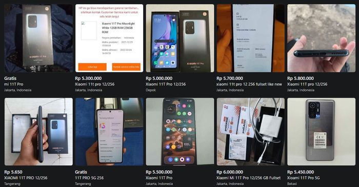 Harga HP Second Xiaomi 12T Pro 12/256GB Desember 2022, Cuma Rp 5 Jutaan ...