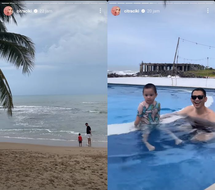 Geger Isu Video Syur, Rezky Aditya dan Citra Kirana Pilih Liburan ke Pantai: Kita Mau Ngecamp!