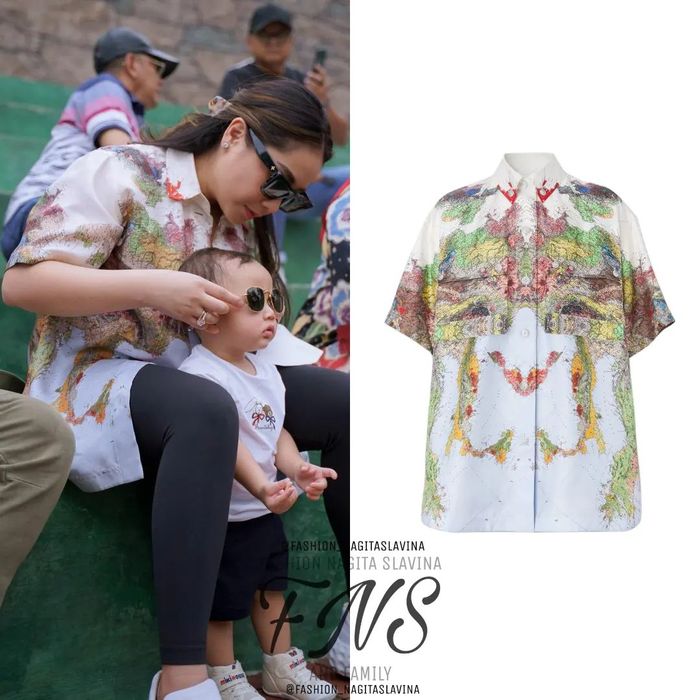 Nagita Slavina Momong Cipung Pakai Baju Mewah Seharga Motor yang Jadi Sorotan Netizen