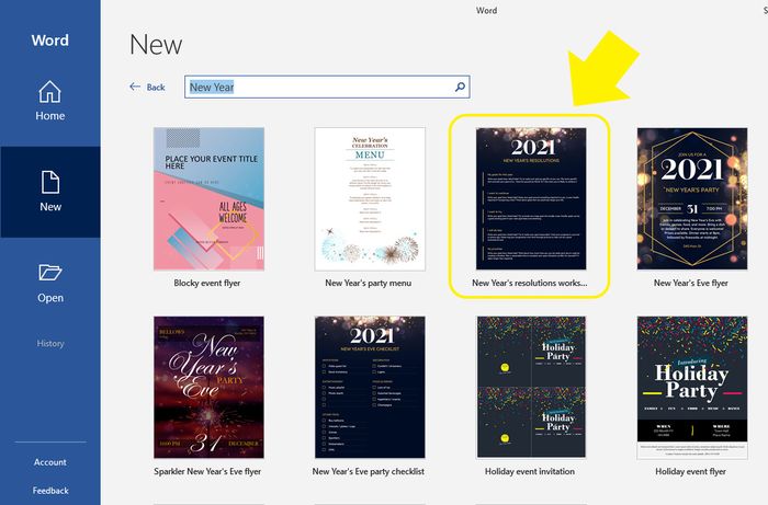 Cara Membuat Resolusi Tahun Baru 2023 di Microsoft Word, Efektif Nih ...
