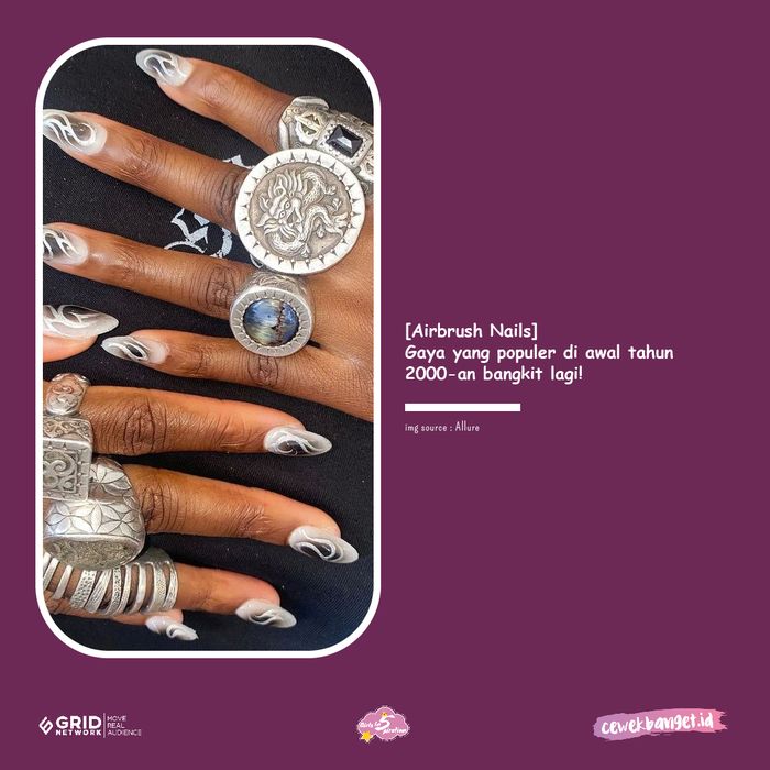 Tren Nail Art 2023. Dari yang Simple hingga Paling Aneh Ada! - CewekBanget