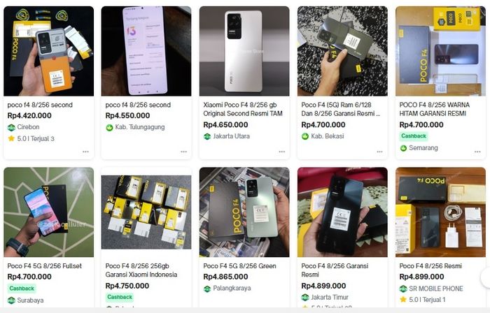 Harga HP Second POCO F4 8/256GB Januari 2023, Turun Rp 1 Jutaan! - Nextren.grid.id