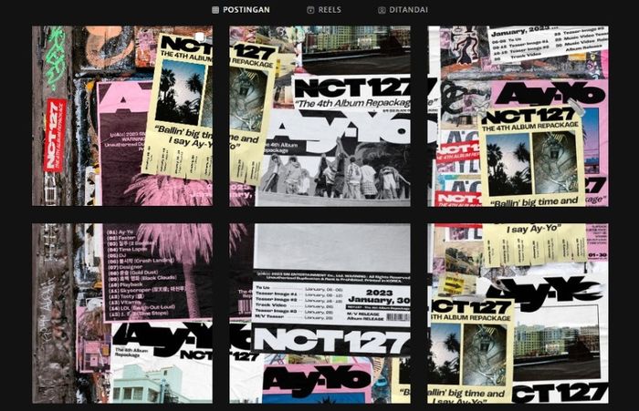 Akan Comeback, NCT 127 Bagikan Schedule Poster Album Repackage 'Ay-Yo ...