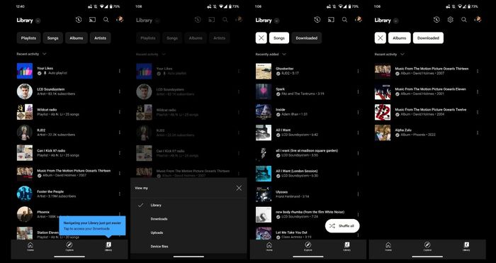 YouTube Music Luncurkan Desain Baru Fitur Library di Android dan iOS ...