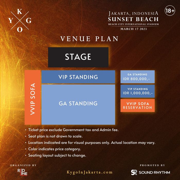 Konser Kygo di Jakarta 2023: Informasi Lengkap Jadwal, Lokasi, Harga Tiket, dan Seatplan - Hai