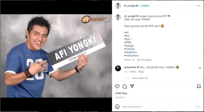 Dulu Jadi Finalis AFI 2005, Kini Penyanyi Ini Banting Setir Jadi Dokter ...