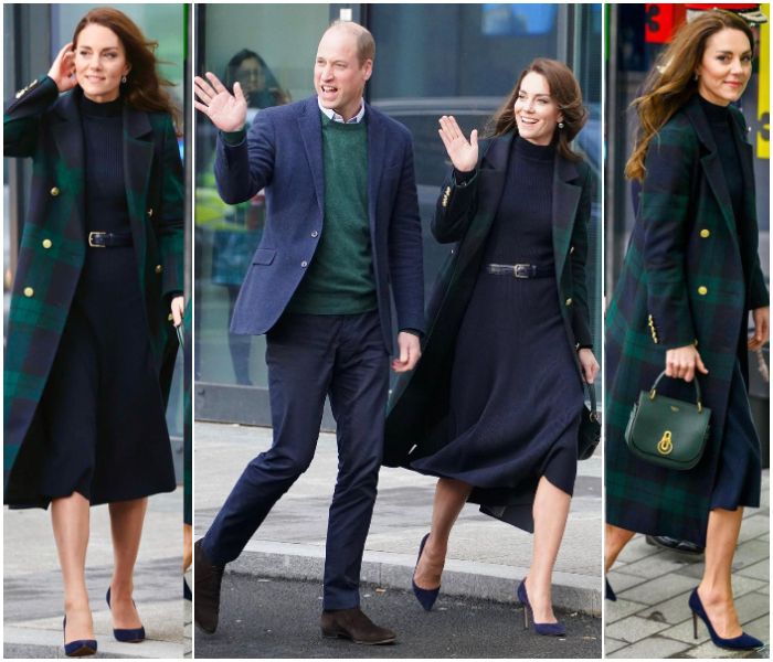 Pakai Coat Tartan, Penampilan Kate Middleton Kembali Curi Perhatian! - Halaman 2 - CewekBanget