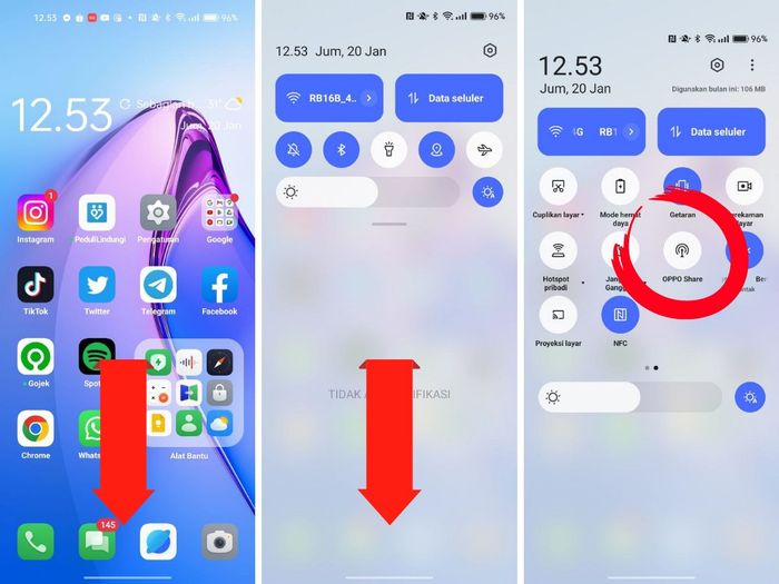 Cara Mudah Transfer Foto Antara Tablet OPPO Pad Air dan HP OPPO ...