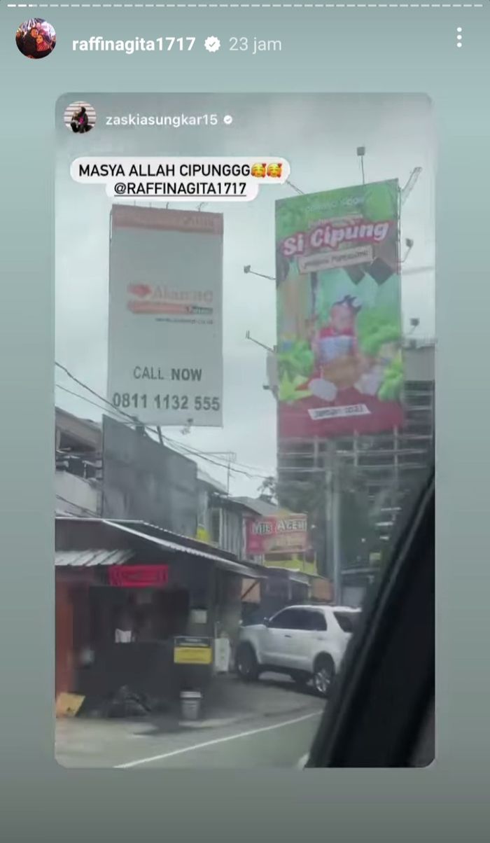 Heboh! Muncul Foto Rayyanza 'Cipung' di Billboard, Ada Apa?