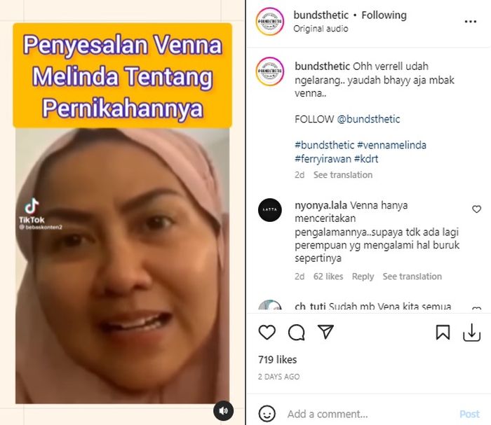 Firasat Verrell Bramasta Tak Meleset, Venna Melinda Ngaku Nyesel Nikahi Ferry Irawan, Begini ...