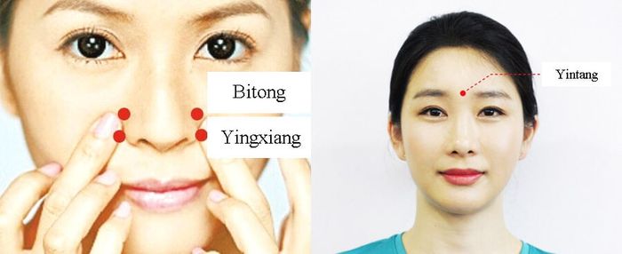 Legakan Hidung Tersumbat dan Sinus dengan Titik Pijatan pada Bagian ...