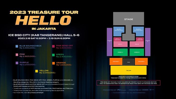 Konser Treasure di Indonesia 2023: Informasi Lengkap Jadwal, Lokasi ...
