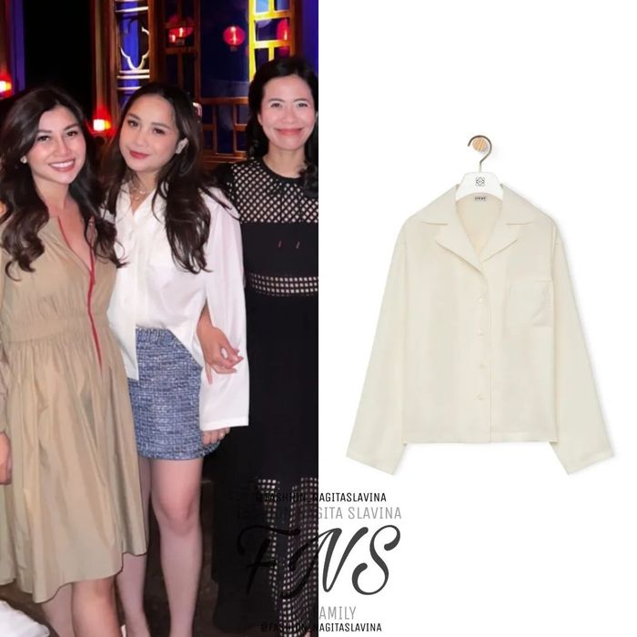 Dikira Kemeja Biasa, Harga Baju Nagita Slavina Bikin Netizen Istighfar - Stylo