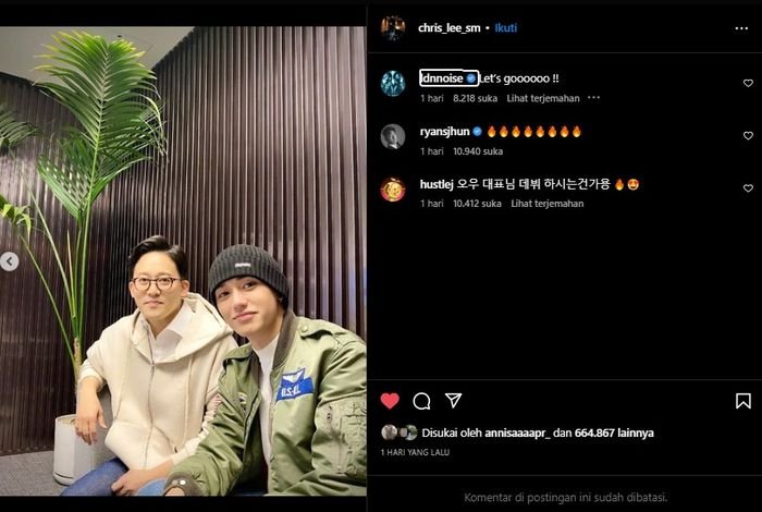 Lama Hiatus, CEO SM Entertainment Bagikan Update Foto Bersama Lucas NCT, Pertanda Akan Segera ...