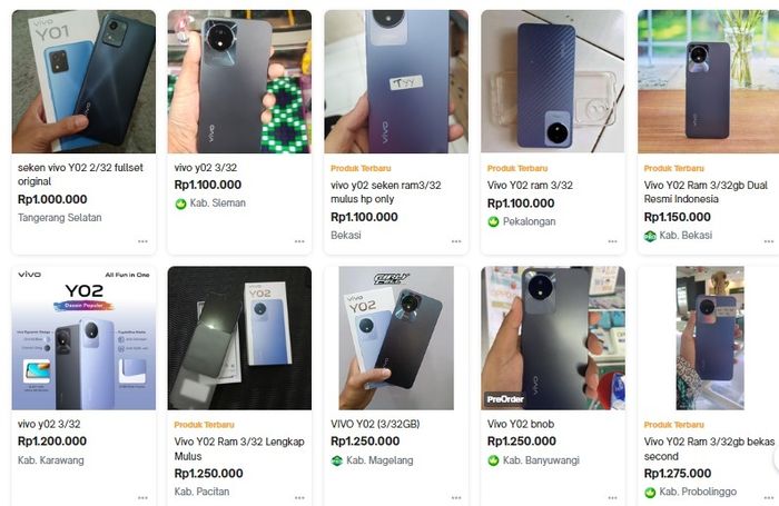 Harga HP Second Vivo Y02 Februari 2023, Desain Mewah Cuma Rp 1 Juta! - Semua Halaman - Nextren ...