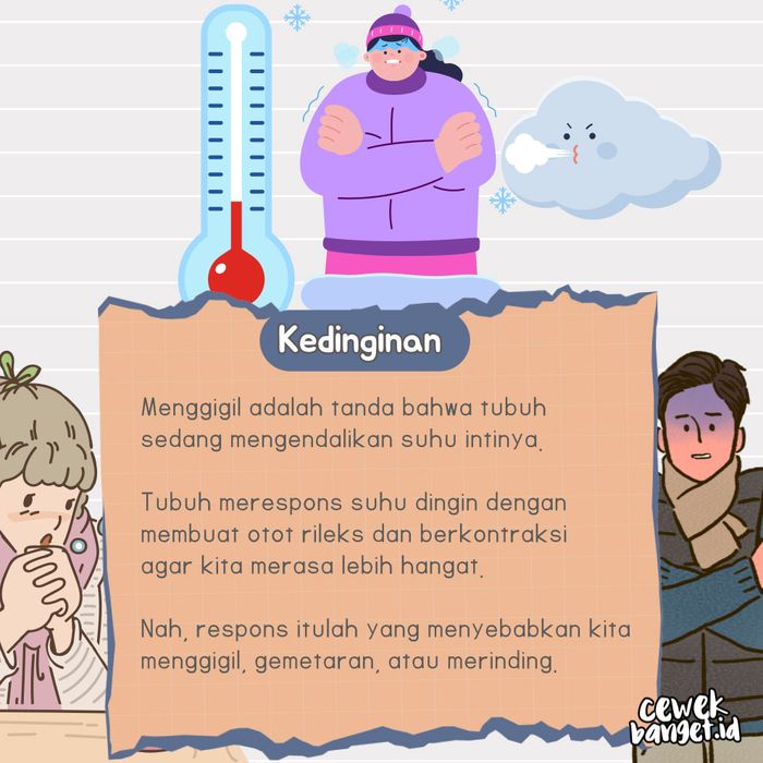 Badan Menggigil Saat Tidur? Bisa Jadi 4 Hal Ini Penyebabnya! - CewekBanget