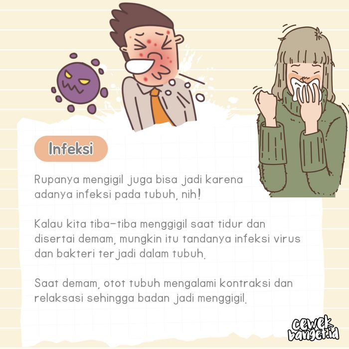 Badan Menggigil Saat Tidur? Bisa Jadi 4 Hal Ini Penyebabnya! - CewekBanget