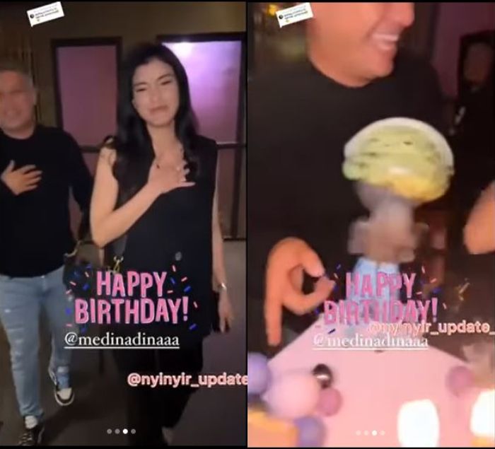 Diduga Pacar Baru Gading Marten, Pesinetron Cantik Ini Syok Dapat Kejutan Spesial dari Ariel ...