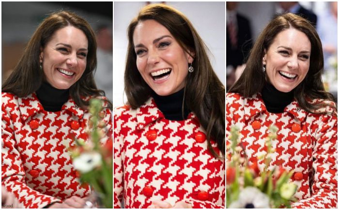Penampilan Manis Kate Middleton Saat Nonton Pertandingan Rugby ...