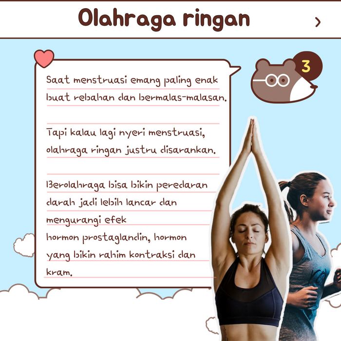 5 Cara Cepat Meredakan Kram Perut Saat Menstruasi. Jadi Nyaman! - CewekBanget