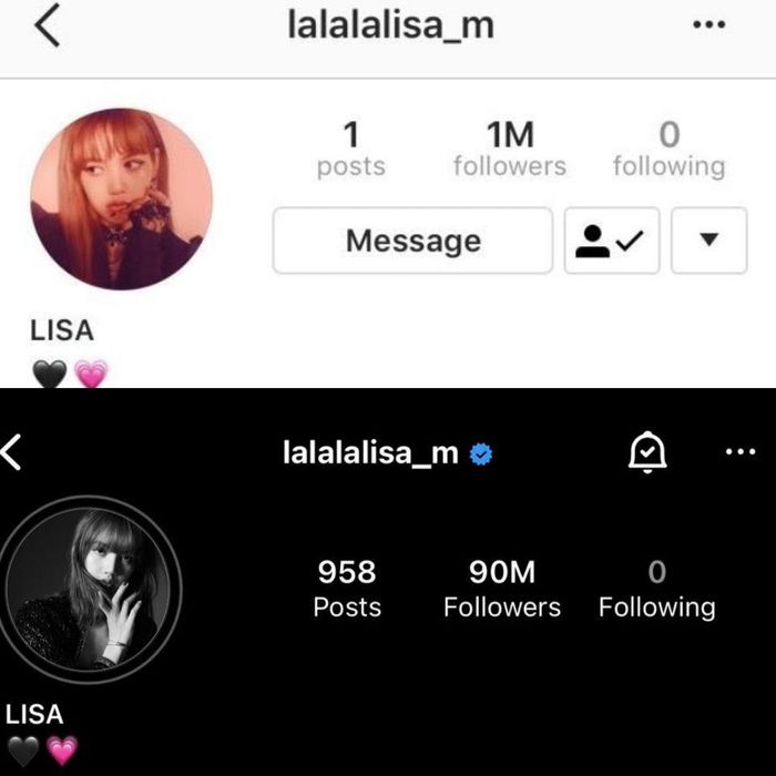 Followers Instagram Lisa BLACKPINK Tembus 90 Juta, Pecah Rekor Baru ...