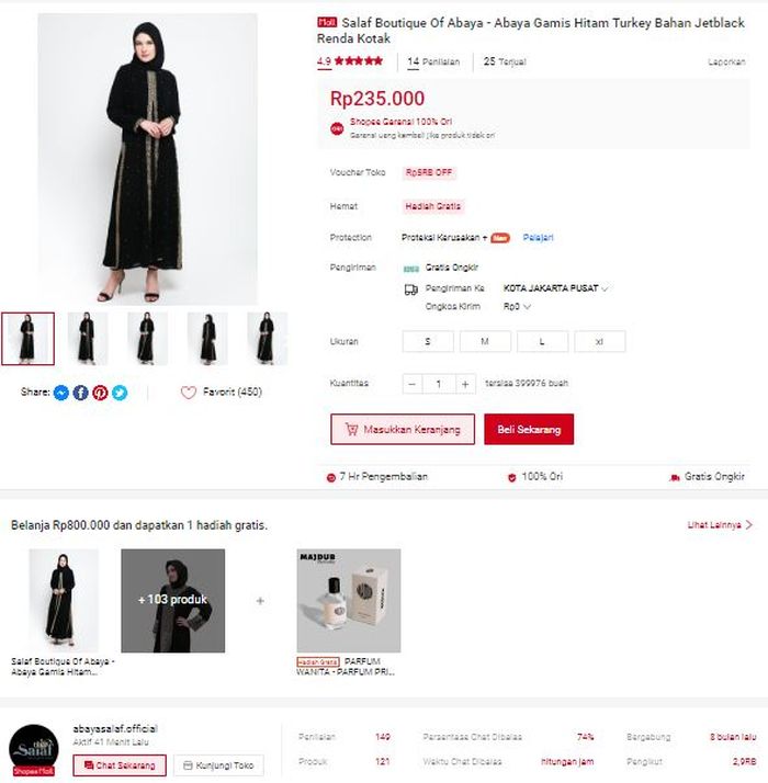 3 Abaya Premium untuk Baju Lebaran 2023, Ini Rekomendasinya! - Semua Halaman - Stylo