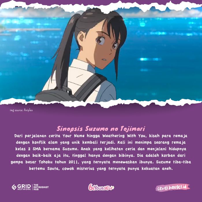 SPOILER! Penjelasan Ending Anime Suzume no Tojimari. Happy Ending ...