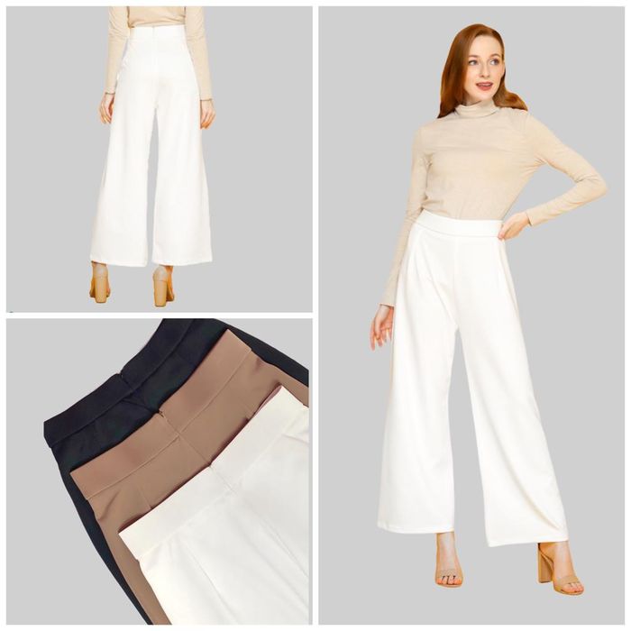 4 Rekomendasi Celana Kulot Putih untuk Lebaran 2023, di Bawah Rp100 ...