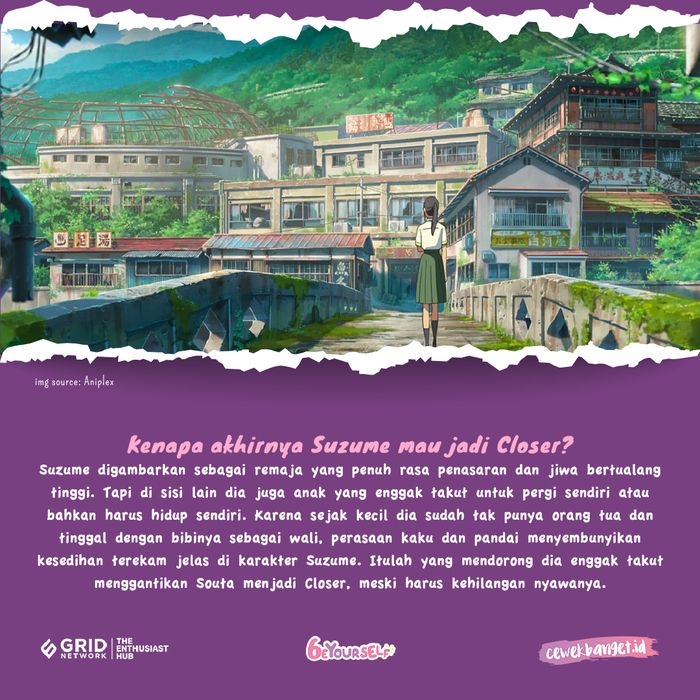 SPOILER! Penjelasan Ending Anime Suzume no Tojimari. Happy Ending ...