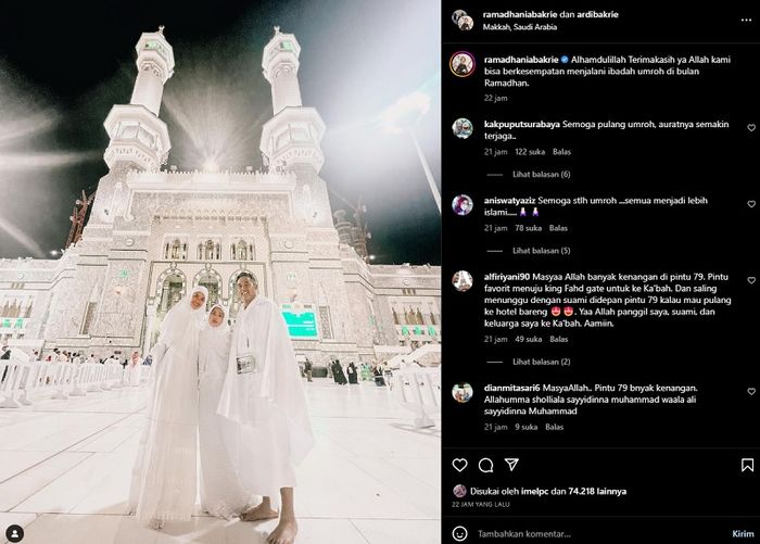 Potret Nia Ramadhani Jalani Umroh di Bulan Ramadan, Banjir Doa Warganet ...