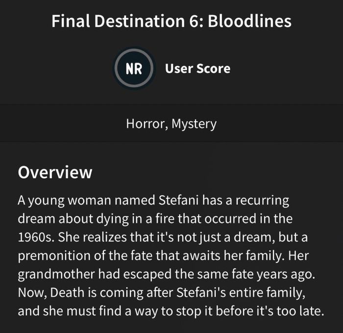 Diduga Plot Final Destination 6 Bocor Saat Warner Bros Udah ...