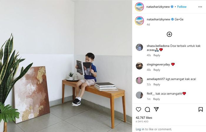 Seolah Jadi Isyarat, Natasha Rizki Sebut-sebut 'Gege' dalam Unggahan ...