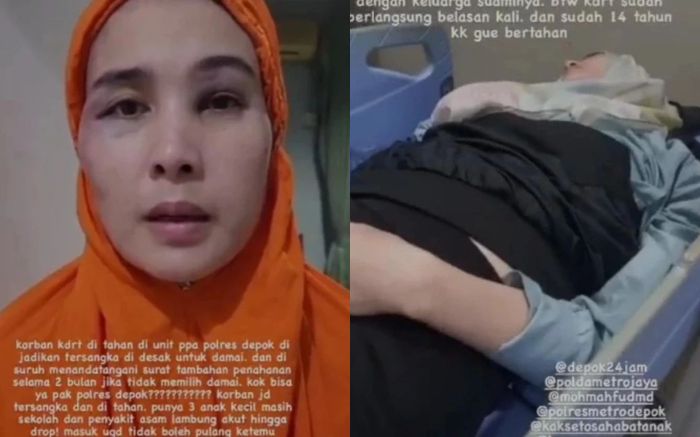 Nyawanya Nyaris Melayang, Ibu Muda Korban KDRT Ini Malah Dijadikan Tersangka, Ini Alasan Polisi ...